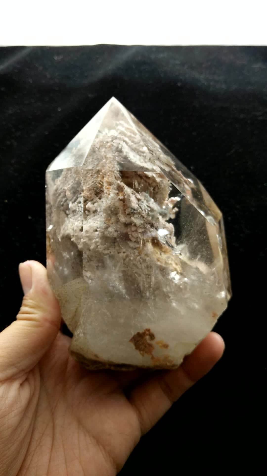 Amazing Natural Chorite Green Phantom Crystal Points Crystal Reki ...