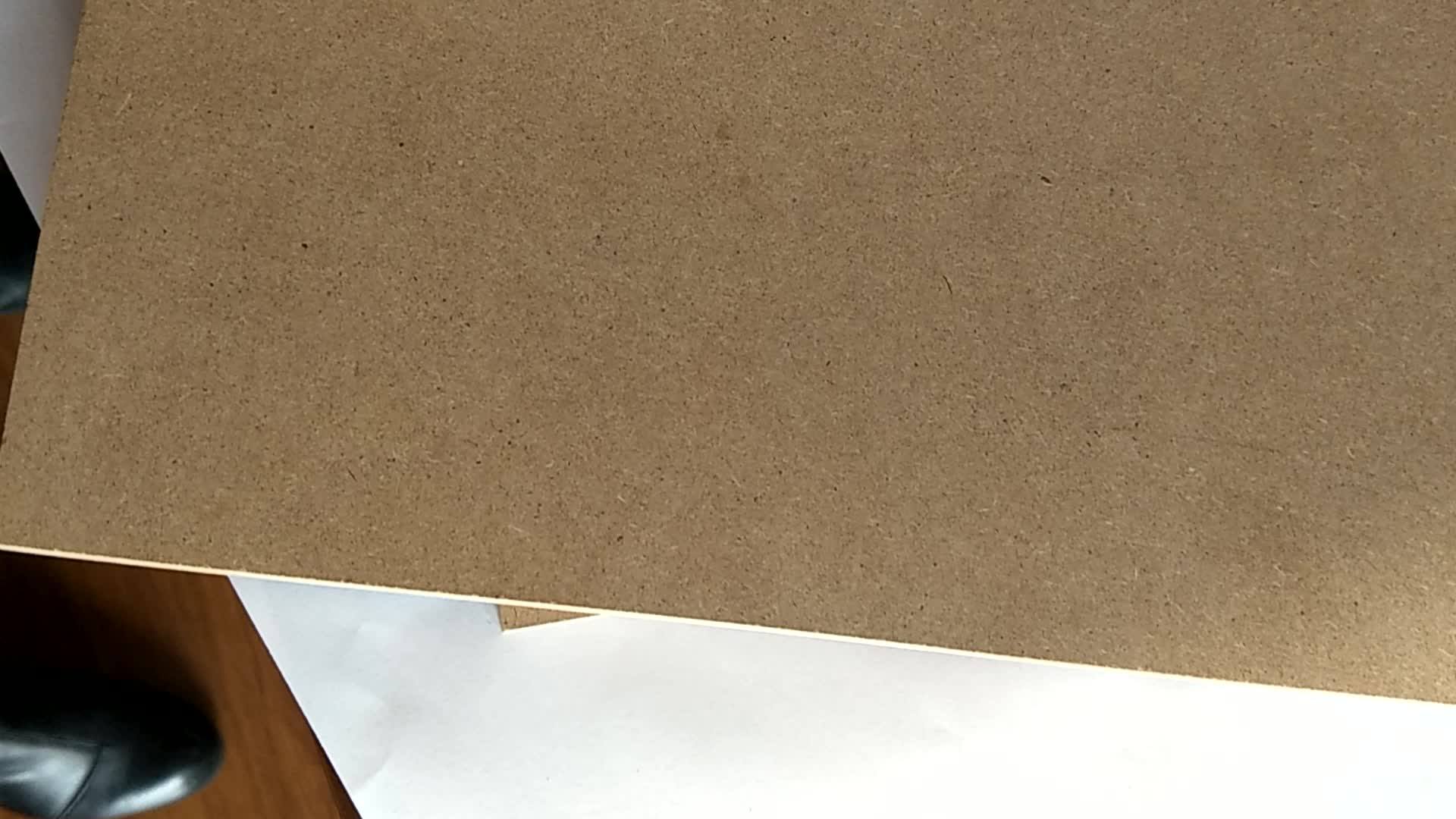 Mdf Flat 1830x3660x16mm E2 Furniture Plain Mdf Board / Raw Mdf Sheet ...