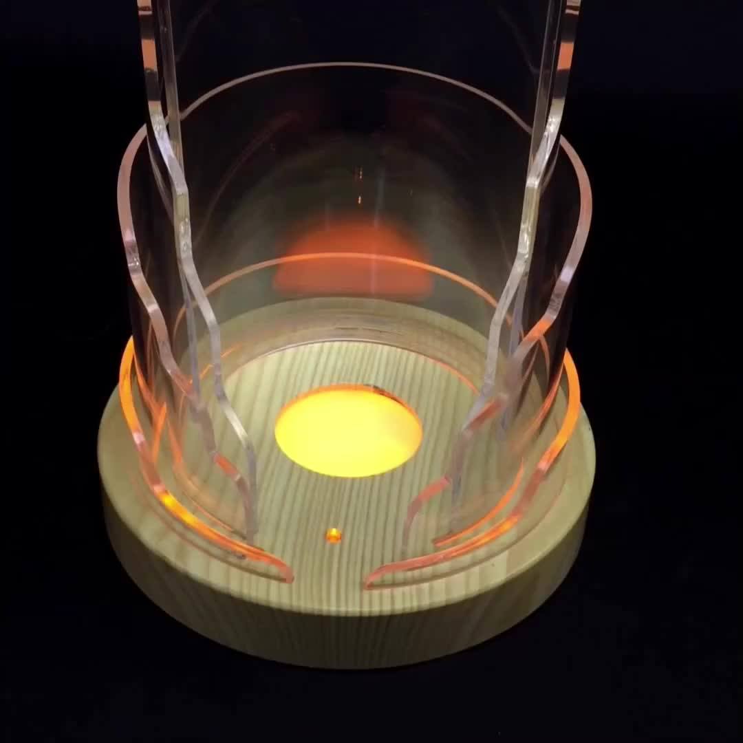 Single Beer Led Lighting Display Rack Acrylic Wine Bottle Stand Holder ...