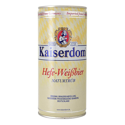 德国进口啤酒凯撒白原装1L12