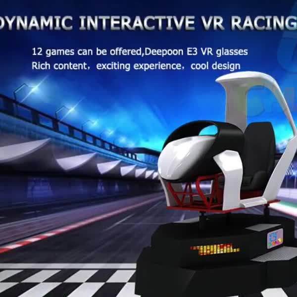 Dynamic 360 Degree Motion 9d Vr Simulator Special Effects Vr Racing ...