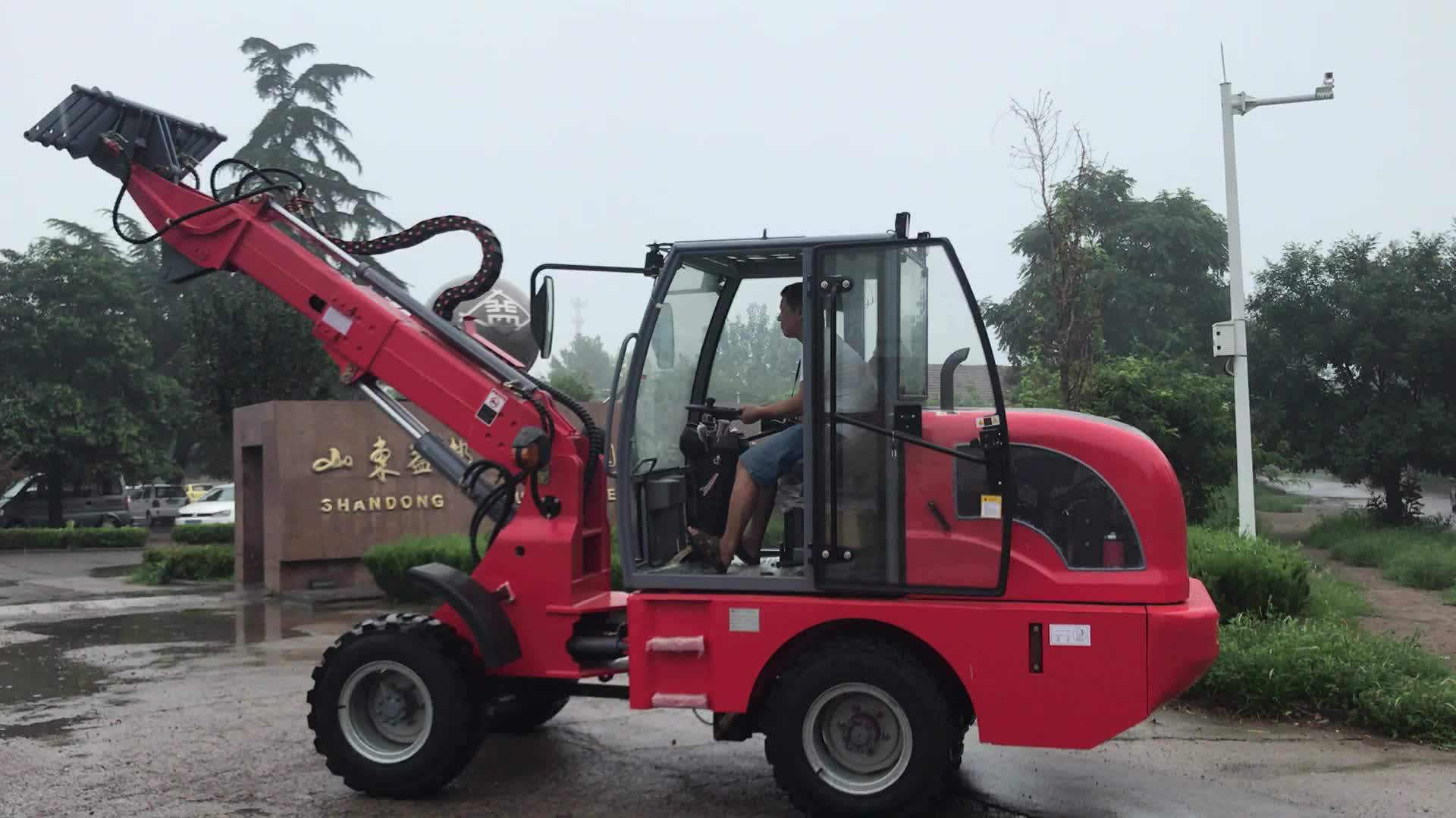 Wheel Loader Hy-1500 Mini Telescopic Loader With Different Model ...