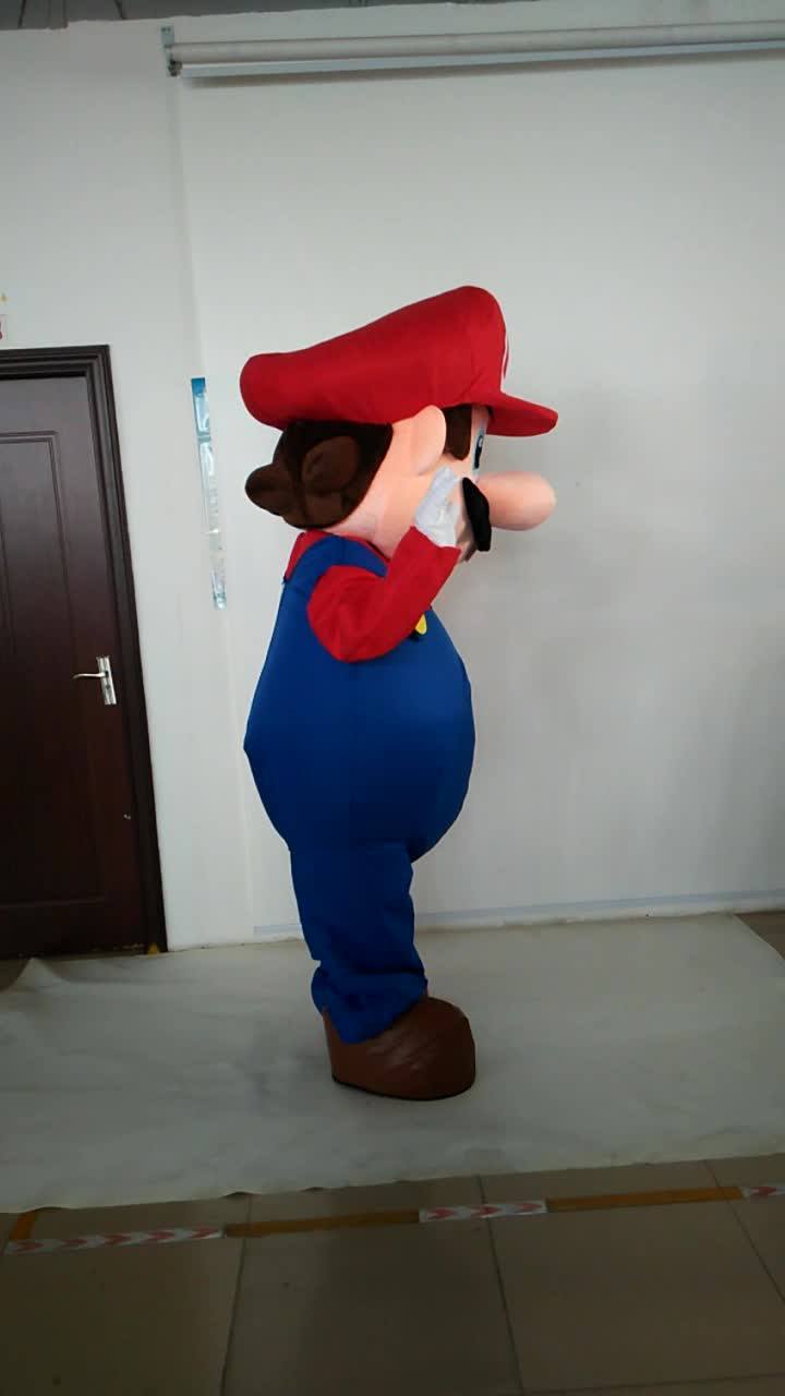 Bswm8 Super Mario Head Mascot Costume The Head Of Super Mario Mascot ...