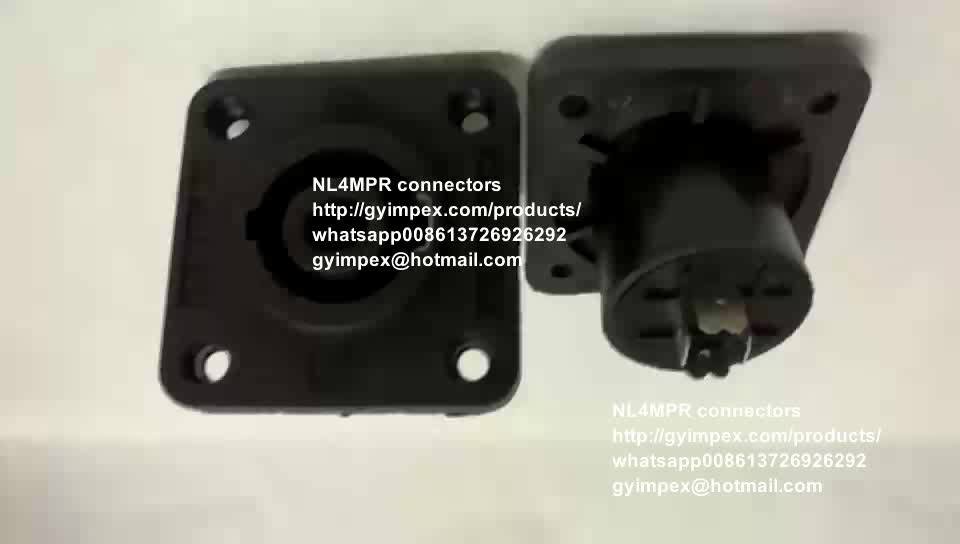 Nl4 Speakon Connector 4 Pole Round Chassis Mount - Buy Neutrik Nl4mpr ...