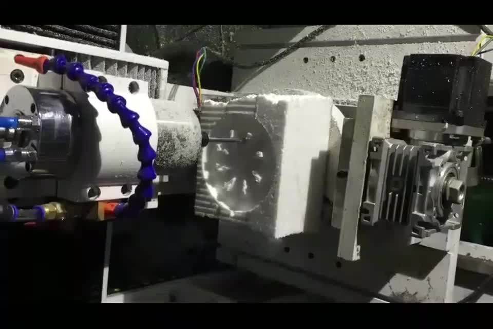 5 Axis Cnc Milling Machine/mini 5d Wood Cutting Machine - Buy 5 Axis ...