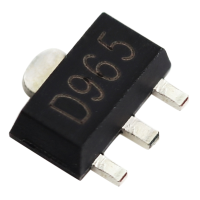 晶体管2SD965丝印D965贴片20V/5A三极管npn江苏长电SOT-89