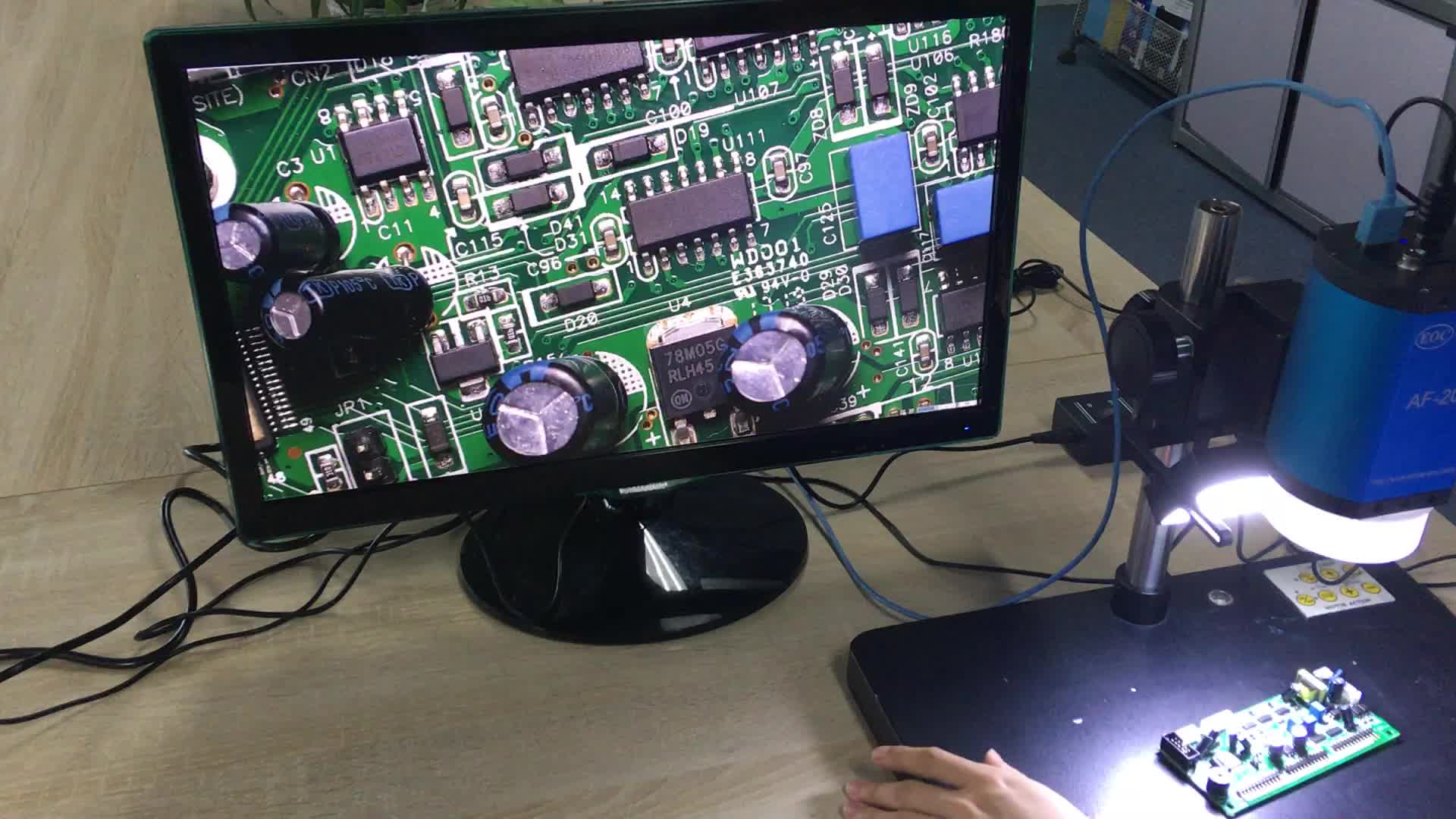 Eoc Auto Focus Microscope Industry Industrial Hd High Definition H-d-m ...