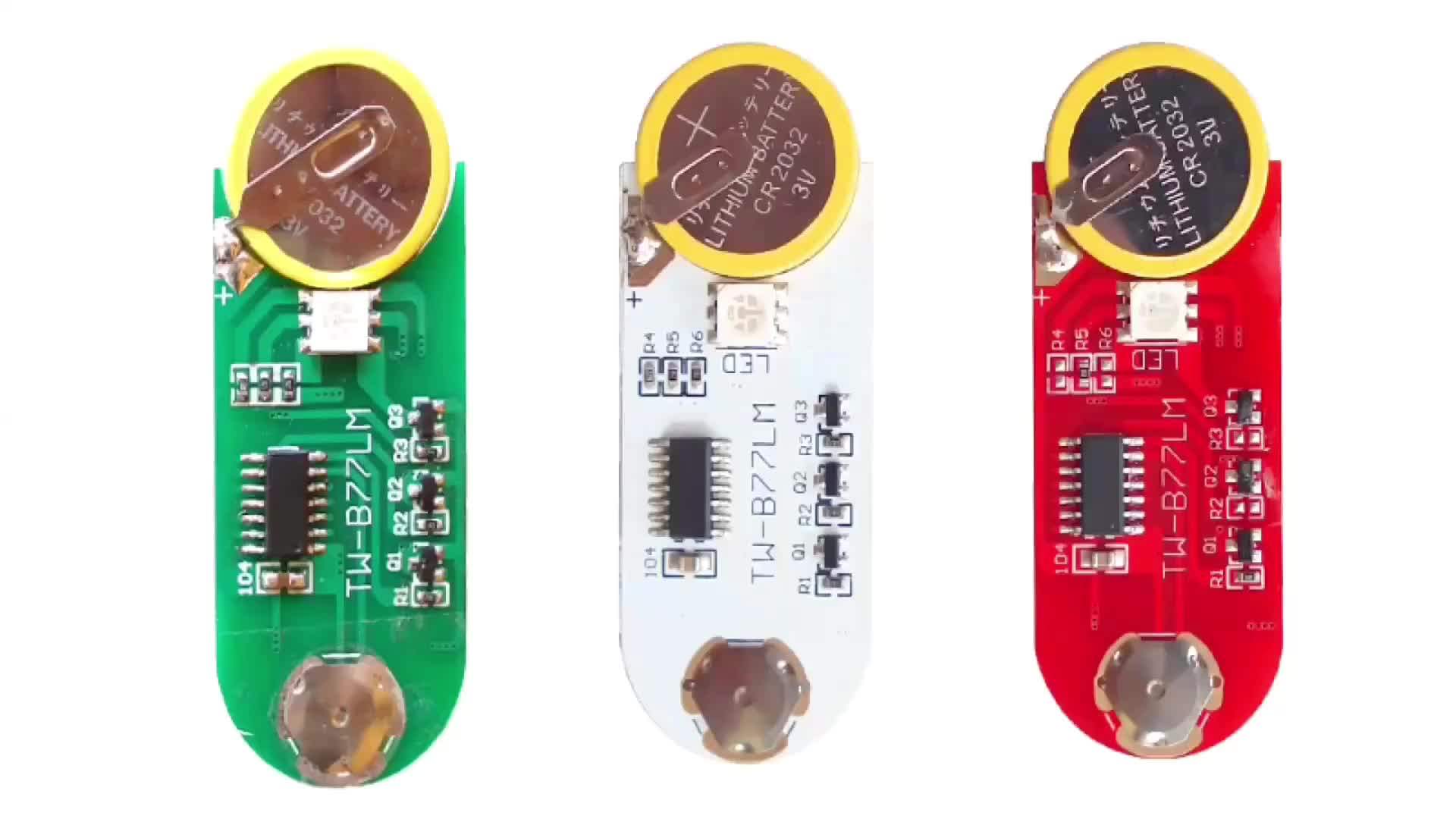 2020 New 3v Lithium Button Cell Power Flashing Single 5050 Rgb Led ...