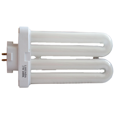 利华达LIHUADA 27W 6400K  807  131 809台灯U型灯管 方四针排管