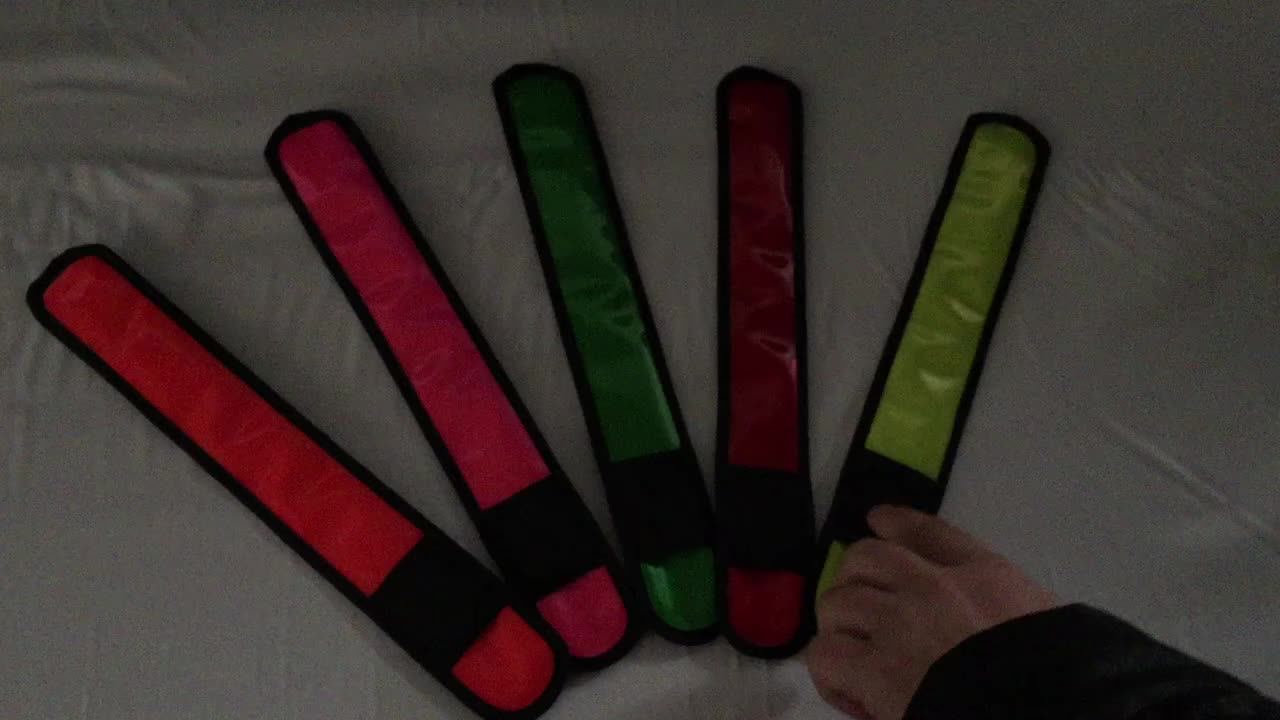 Led Slap Bracelet Lights Glow Band For Running& Activity,Replaceable ...