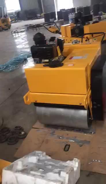 Asphalt Compactor Small Self-propelled Steel Wheel Vibratory Road ...