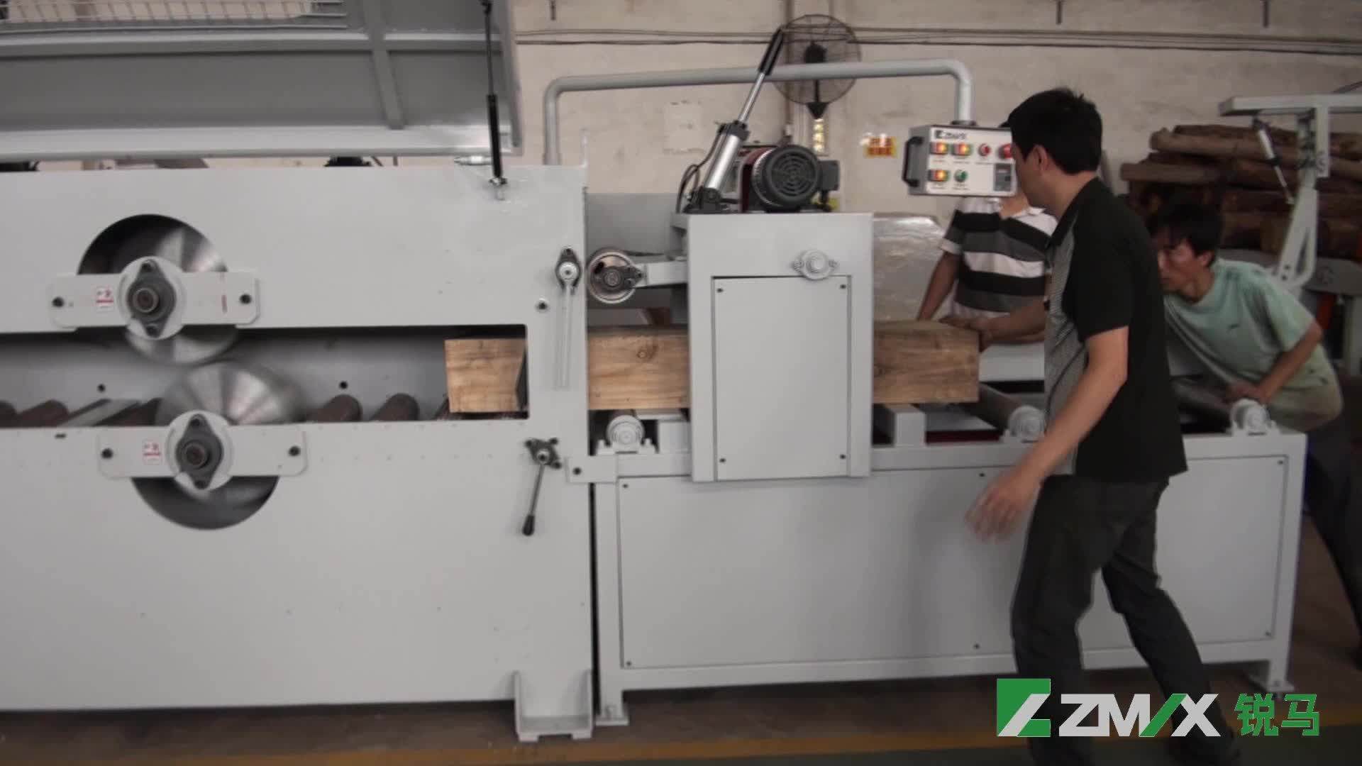 Square Woodworking Plank Multiple Rip Circular Gang Saw Wood Cutting ...