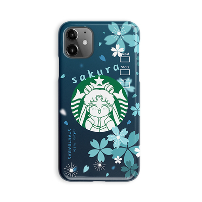 绿色樱花超薄iPhone16promax半包