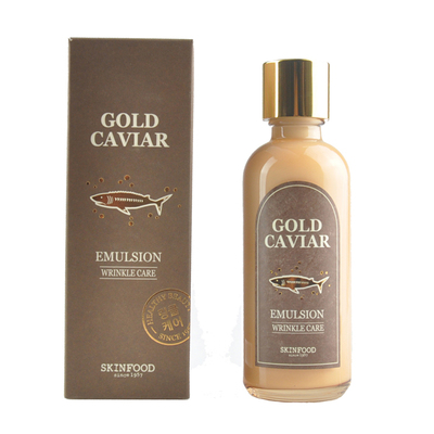 包邮韩国专柜SkinFood思亲肤黄金鱼子酱乳补水保湿紧致