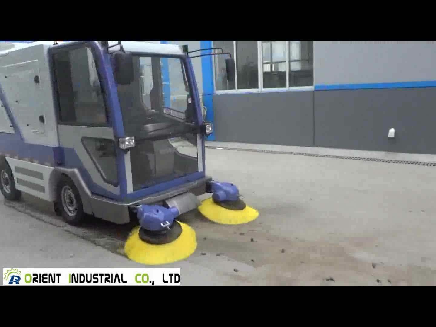 Automatic Street Cleaner S2000 Electric Power Industrial Vacuum Road ...