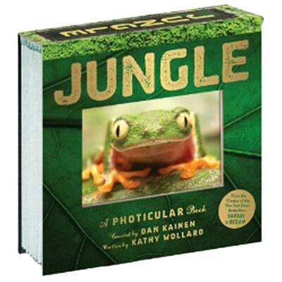 光与影视觉书系列 会动的3D图片书 丛林 英文原版 Jungle: A Photicular Book 纽约时报书籍
