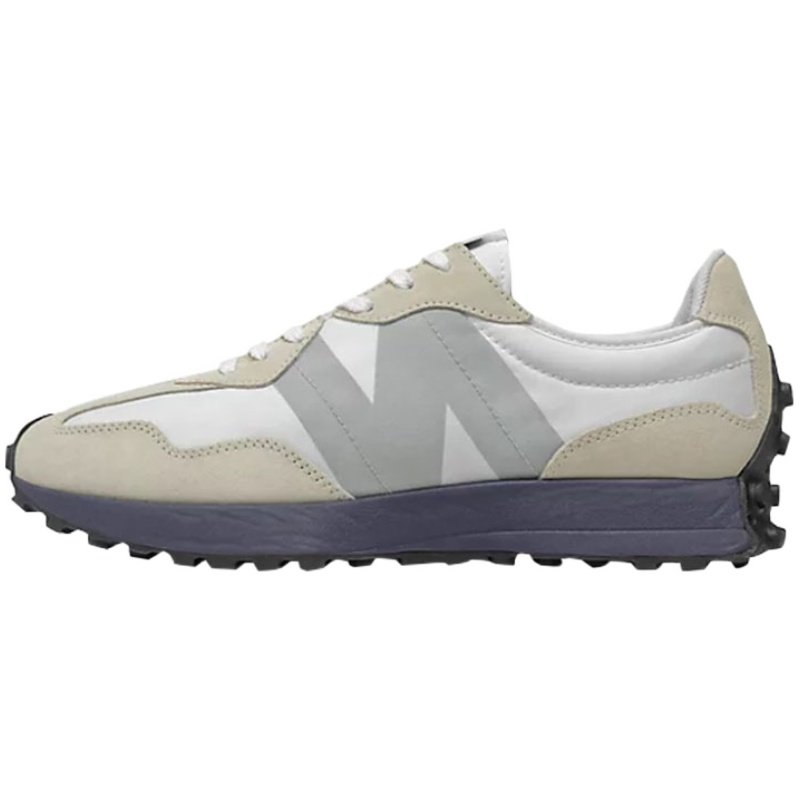 New Balance NB327系列白灰双色拼接复古运动休闲跑鞋MS327 WS327_虎窝淘