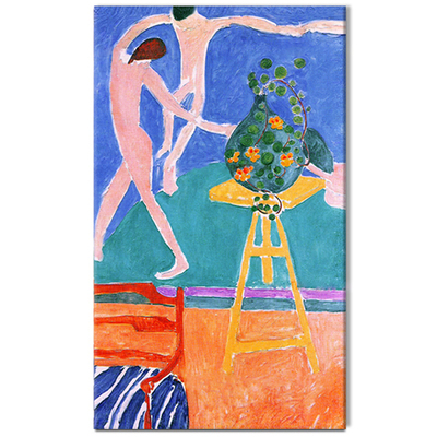 matisse跳舞野兽派大师无框画