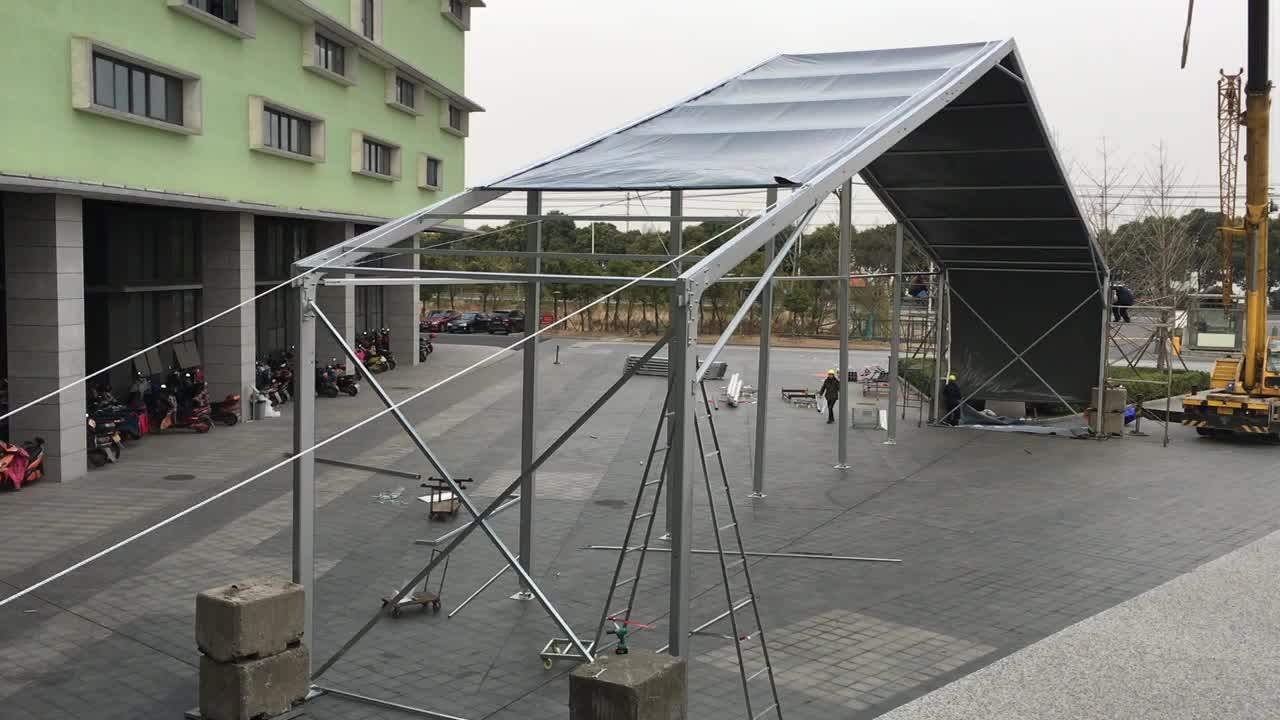 Big Commercial Outdoor Works Industrial Warehouse Storage Tent Shelter ...