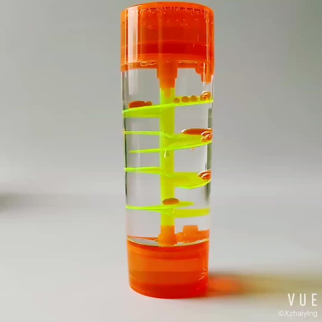 Liquid Motion Spiral Timer Toy For Sensory Play Hourglass Sensory ...