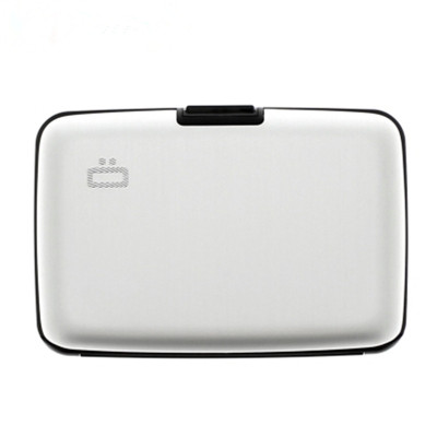 进口法国ogon欧夹铝制商务钱包