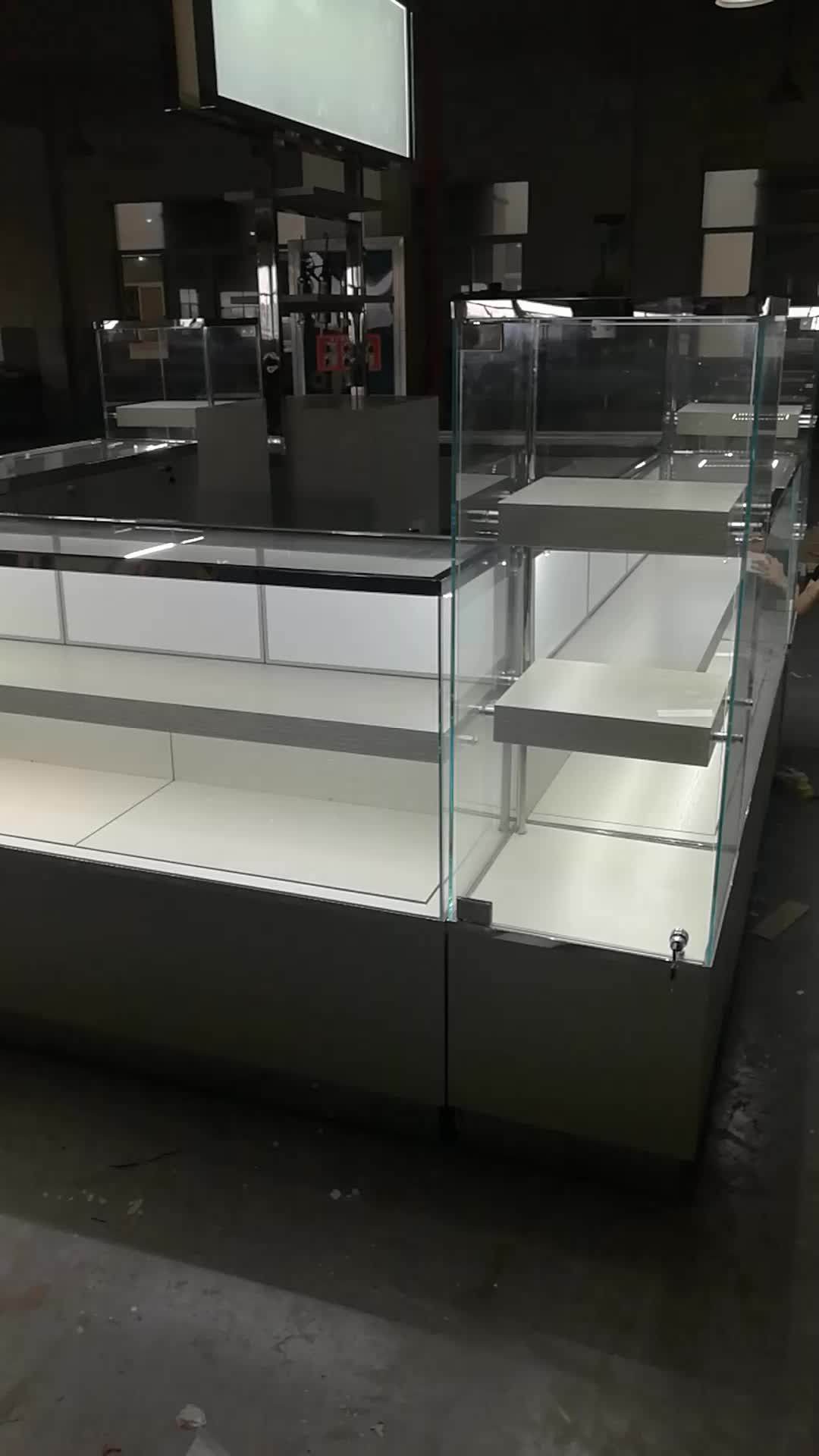 High-end Jewelry Glass Display Counter Design/jewelry Cabinet - Buy ...