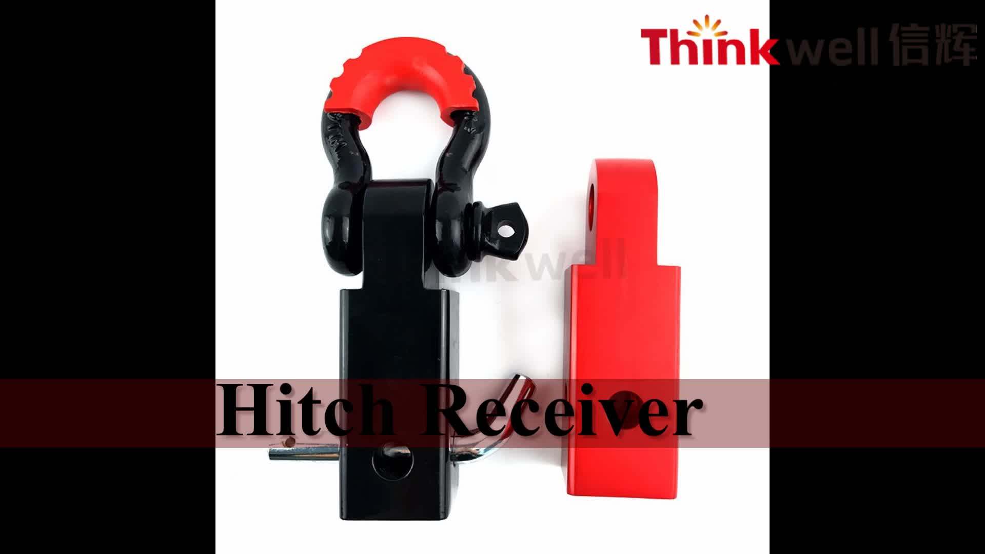 Thinkwell 2" 4x4 Off Road Recovery Auto Accessories Aluminum Steel 3/4 ...