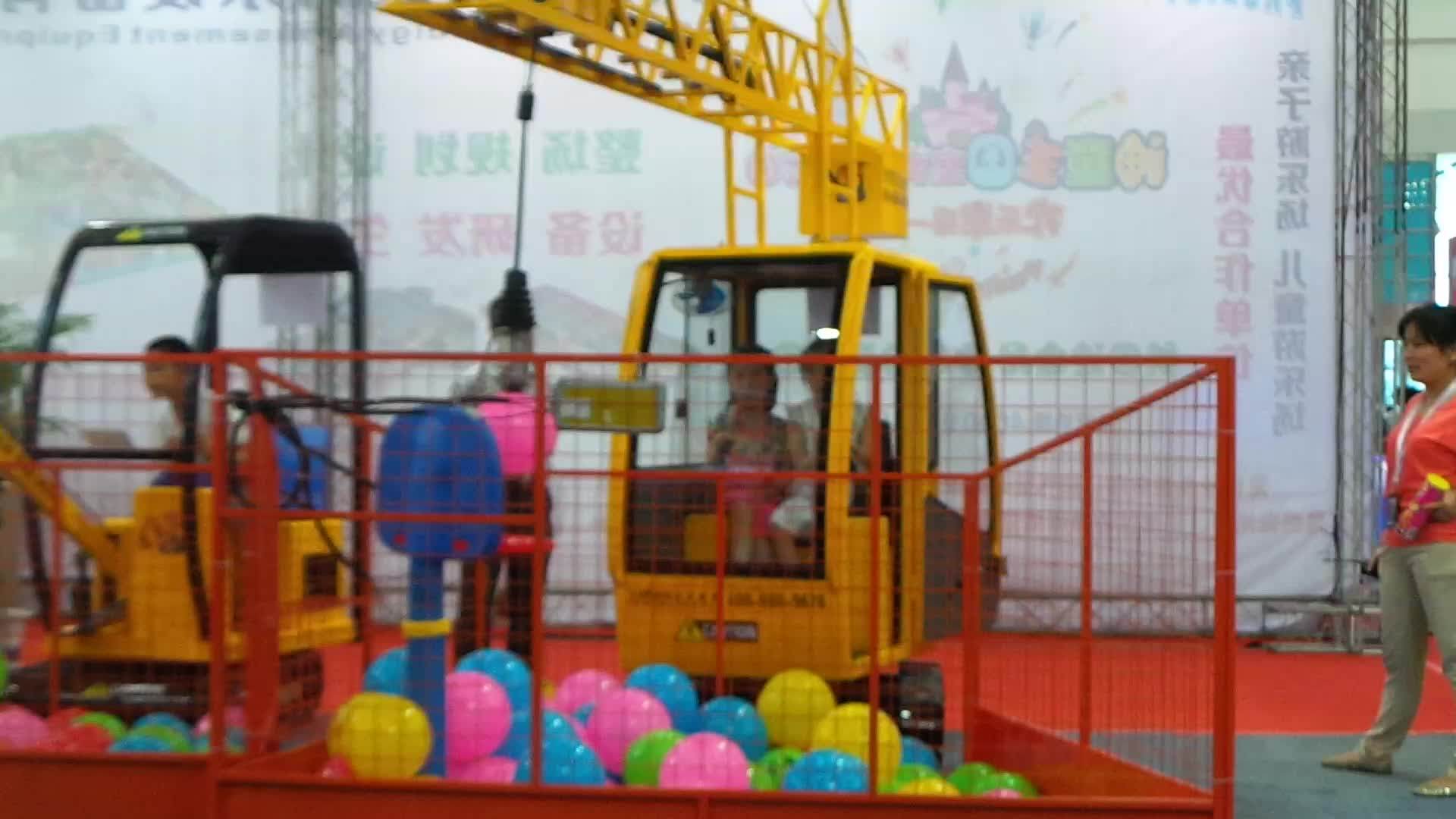 Kids Mini Tower Crane Amusement Heavy Machine - Buy Mini Crane,Kids ...