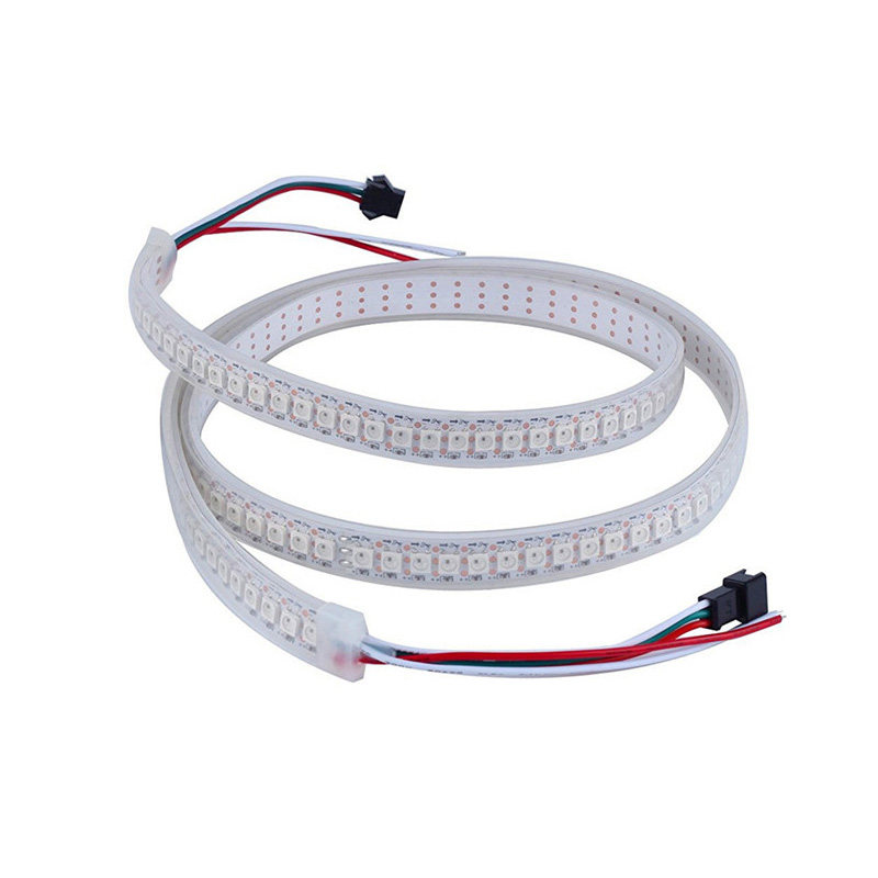 WS2812B幻彩LED灯带5V全彩灯条5050灯珠内置IC炫彩单点单控软灯条_虎窝淘