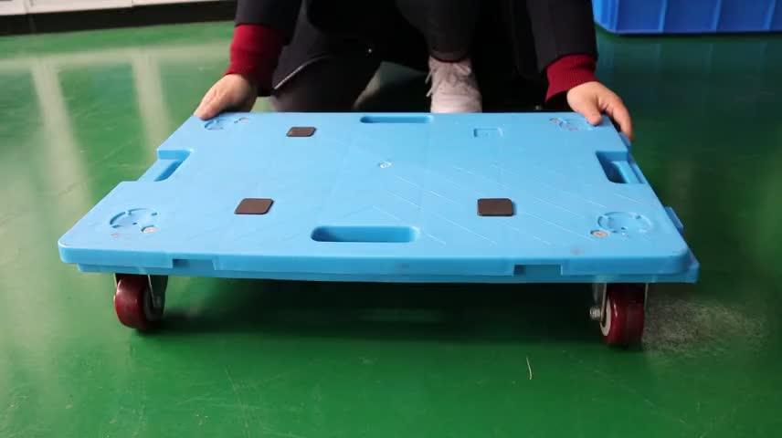 Plastic Silent Moving Dolly For Tote Boxes - Buy Moving Dolly,Plastic ...
