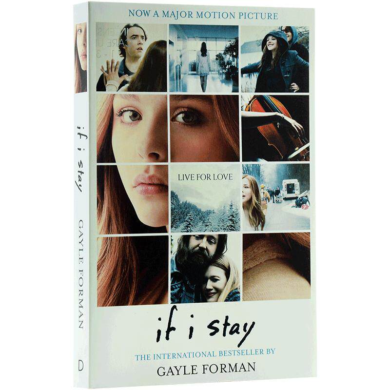 如果我留下来英文原版小说 If I stay Gayle Forman电影原著小说书籍 Gayle Forman Definitions英文书 ...