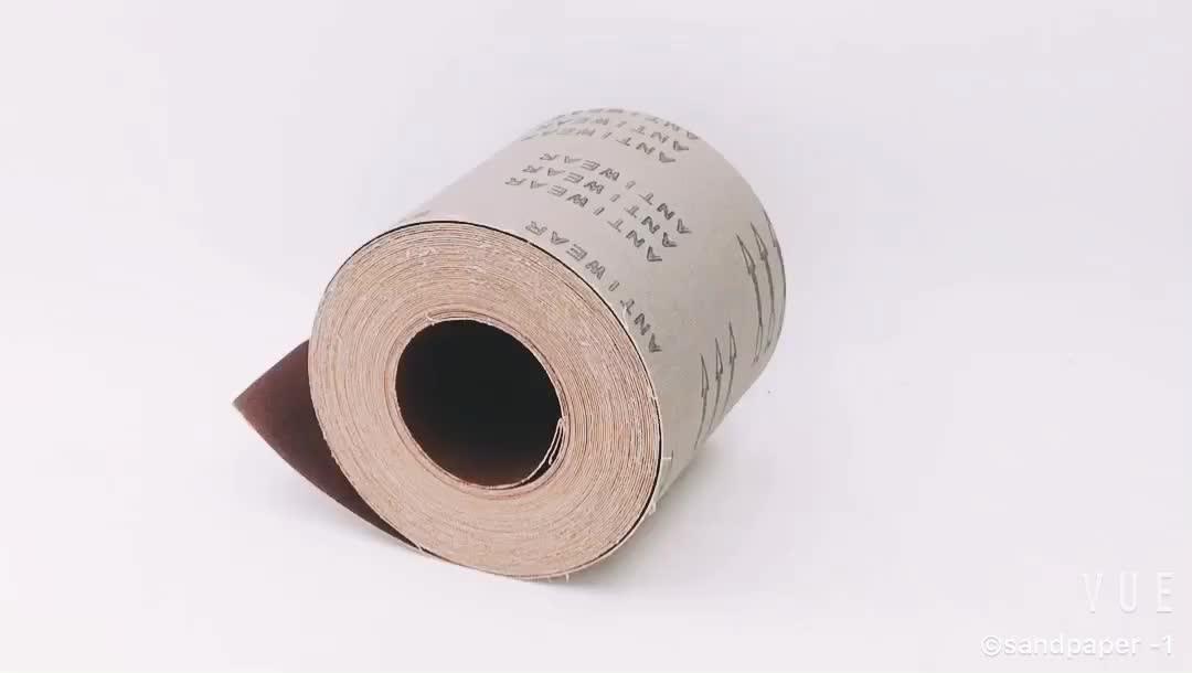 Satc 60# Aluminum Oxide Sharpness Abrasive Cloth Rolls Sand Paper Roll ...