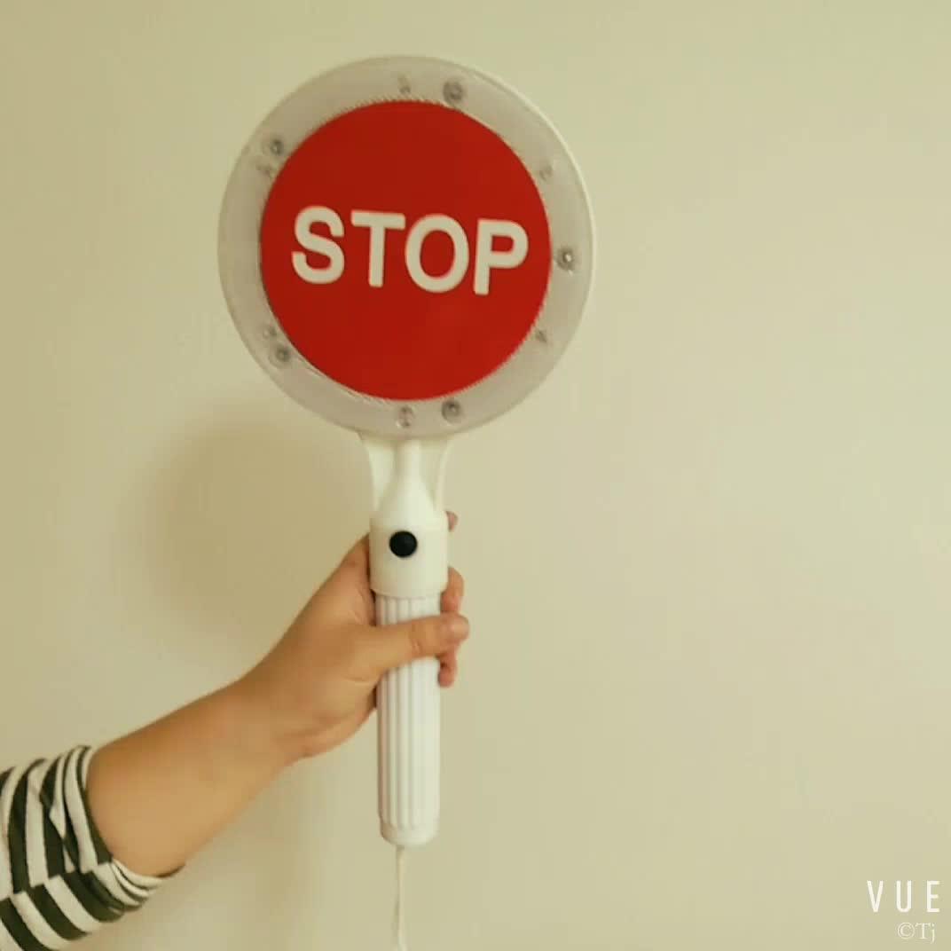 Length41cm Road Safety Led Hand Held Traffic Light Blinker - Buy ...