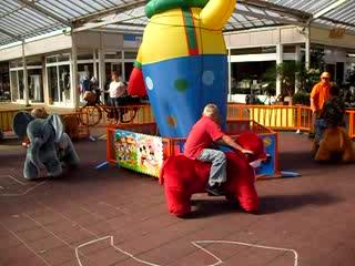 Music Walking Coin Operated Animal Ride Amusement Park Battery Operated ...