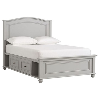 儿童美式原木储物床定制