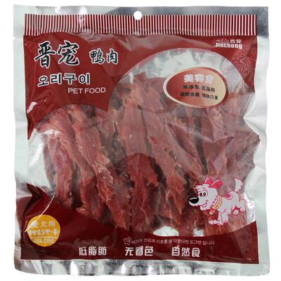 晋宠300g整支训犬食品美味鸭胸