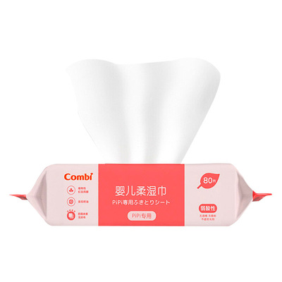 combi康贝婴儿柔湿巾红屁股