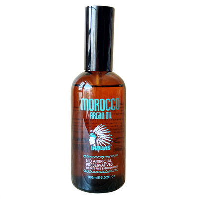 美国印第安摩洛哥护发精油100ML 保湿修复受损发质防毛躁 INDIANS