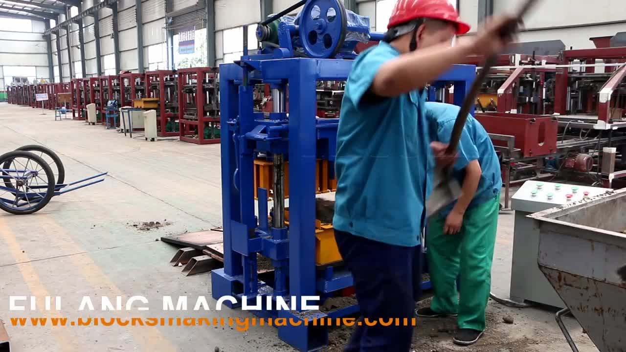 Small Scale Home Industries Qtf40-2 Manual Concrete Cement Block Brick ...