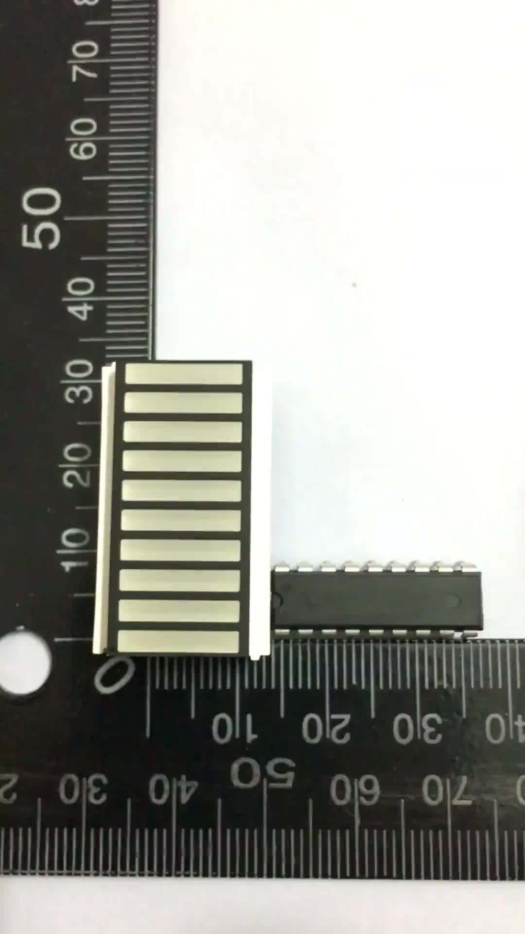 Taidacent Red Green Orange Color Led Driver Circuit Lm3914 Smd 10 ...