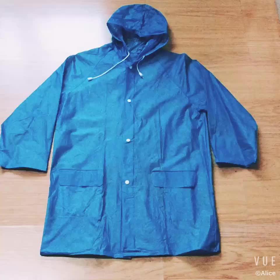 Pv0156 Pvc Fashionable 100%waterproof Hooded Vinyl Rain Cape - Buy ...