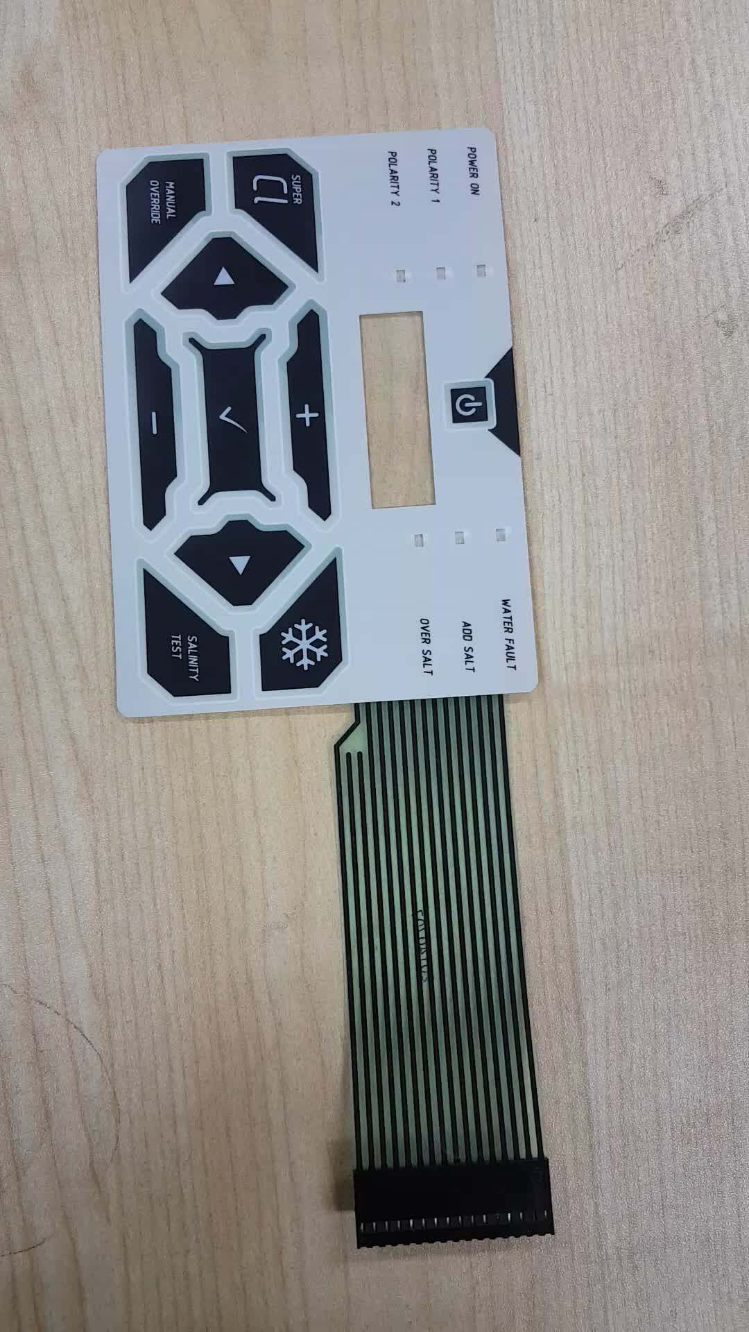 High Quality Customized Prototype Membrane Switch With Tactile Buttons ...