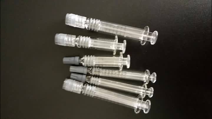Plastic Screw Cap Glass Syringe 3ml - Buy Glass Syringe 3ml,Glass ...