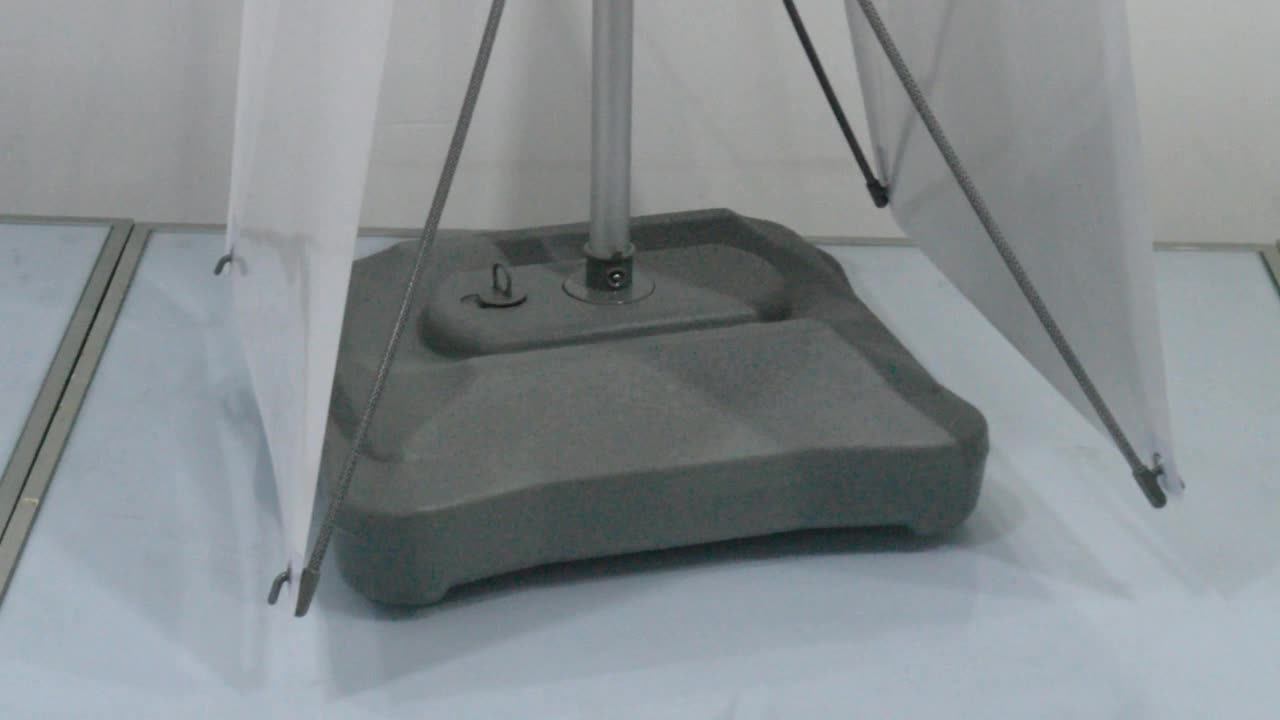 Double Side Outdoor Wind Resistant Water Base Promotion X Banner Stand ...