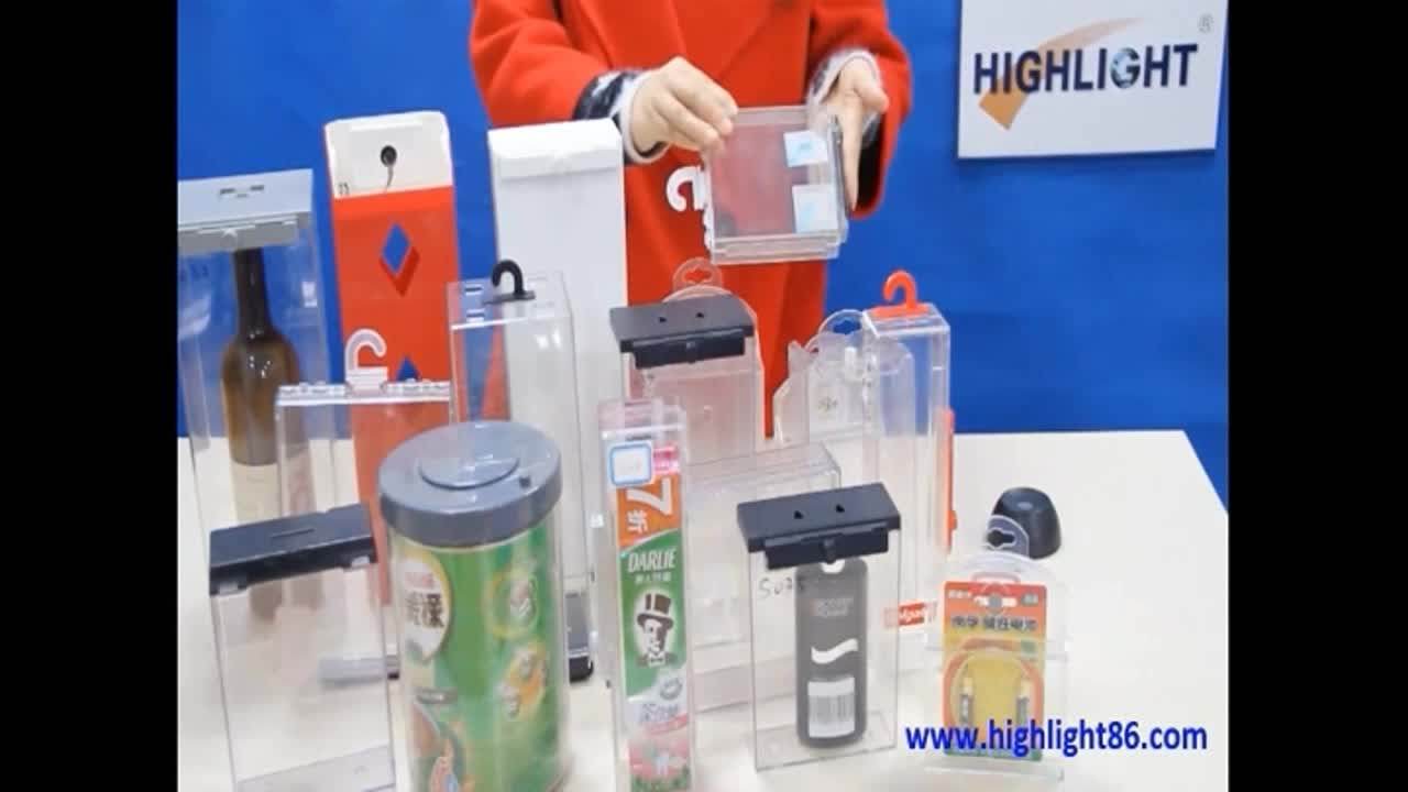 Highlight Cosmetic Keeper Anti-theft Plastic Box For Security Eas ...