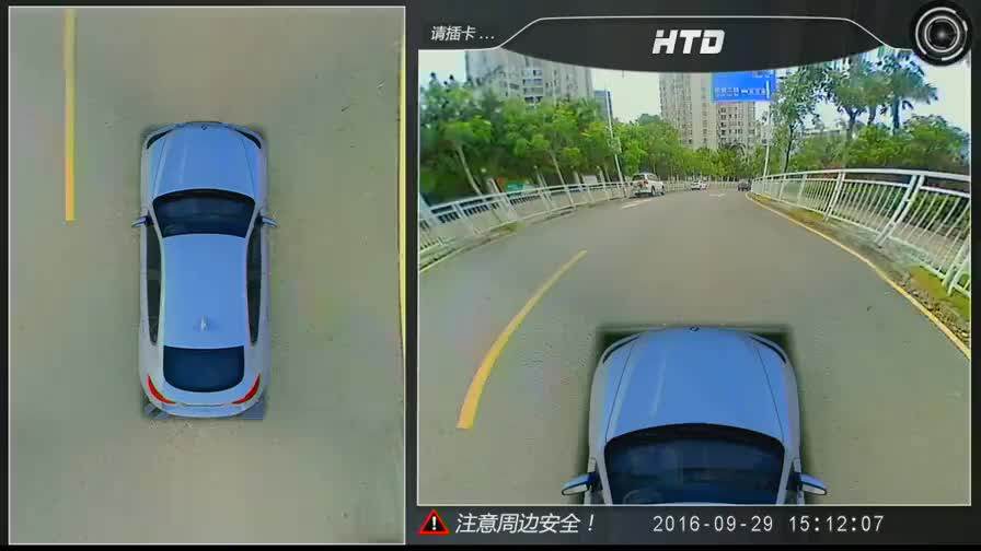 New Bird View System 3d 360 Degree Rotation All Round View Car Parking ...