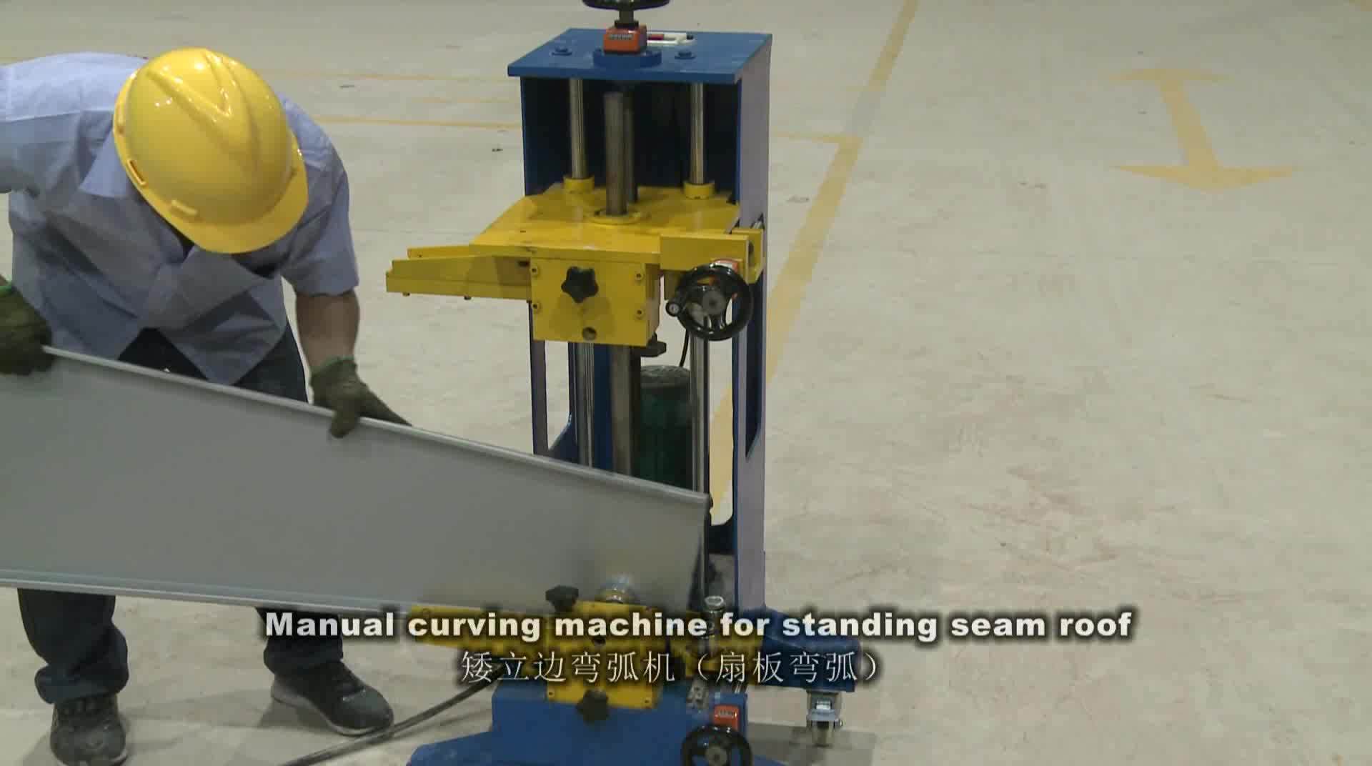 Roof Sheet Metal Forming Equipment Tile Former Portable Panel Roll ...