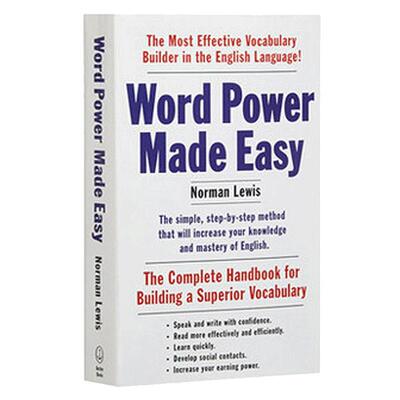Word Power Made Easy 轻松掌握词汇 诺曼·刘易斯Norman Lewis 经典英语词汇学习书 英语词汇提升