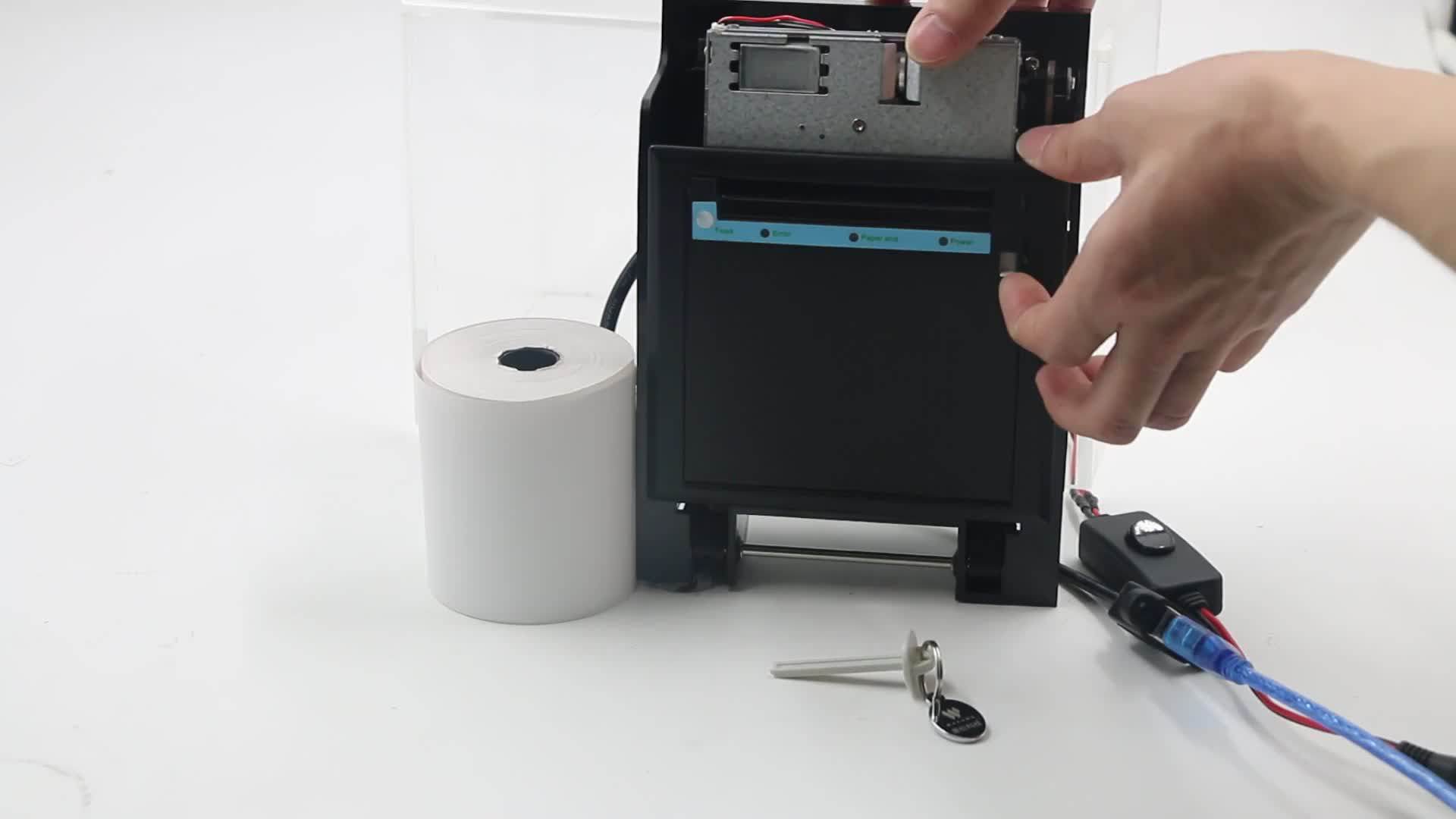 High Printing Speed Usb Panel Ticket Printer With Thermal Driver ...