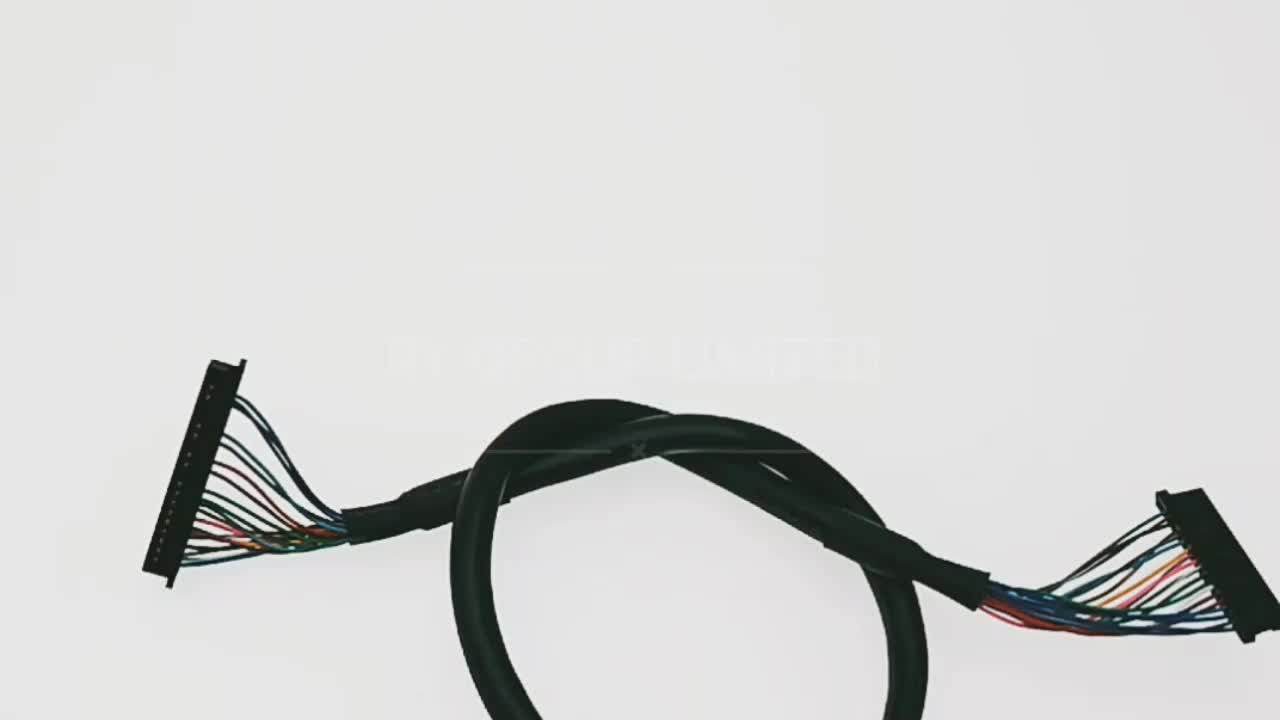 Hirose Df13 40pin-1.25c To Hirose Df14-20s-1.25c With Round Cable ...